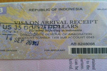 Indonesia Visa – How to Apply Visa to Indonesia - Indonesia Tours